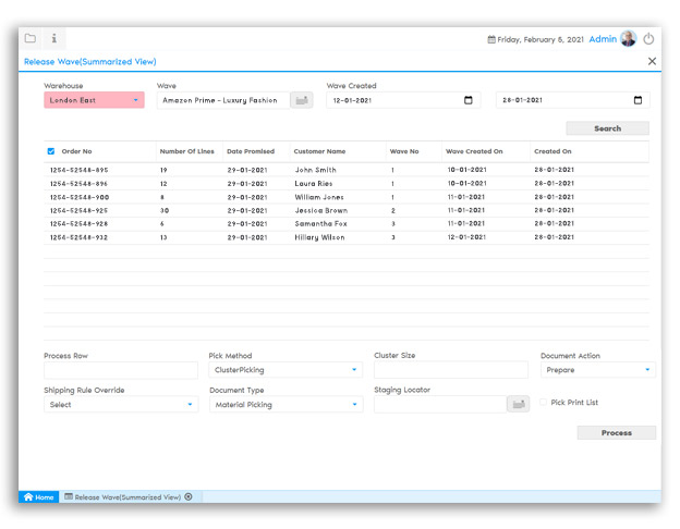 Solution de gestion d'entrepôt (WMS) | VIENNA Advantage ERP